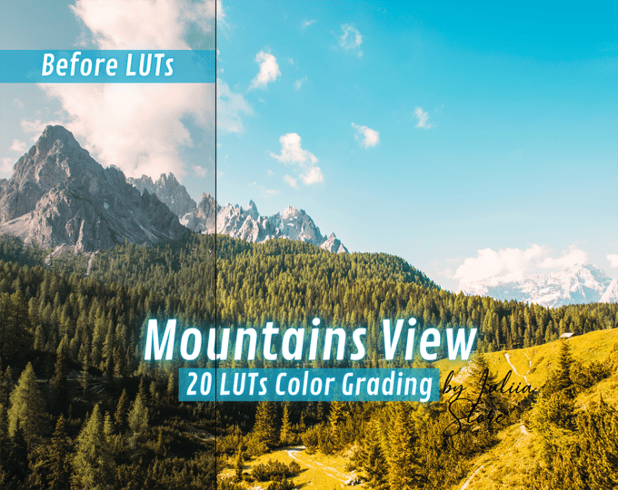 Buy MOUNTAINS VIEW LUTs - Iuliia.Store